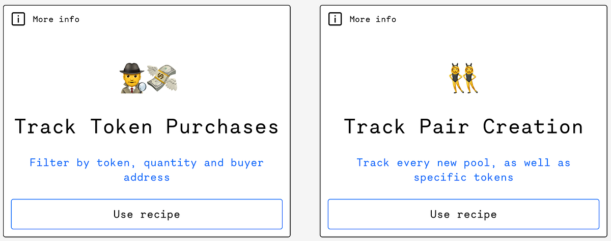 Recipe #10: Track Token Purchases and Pools Creation on Uniswap 🦄 | by ...