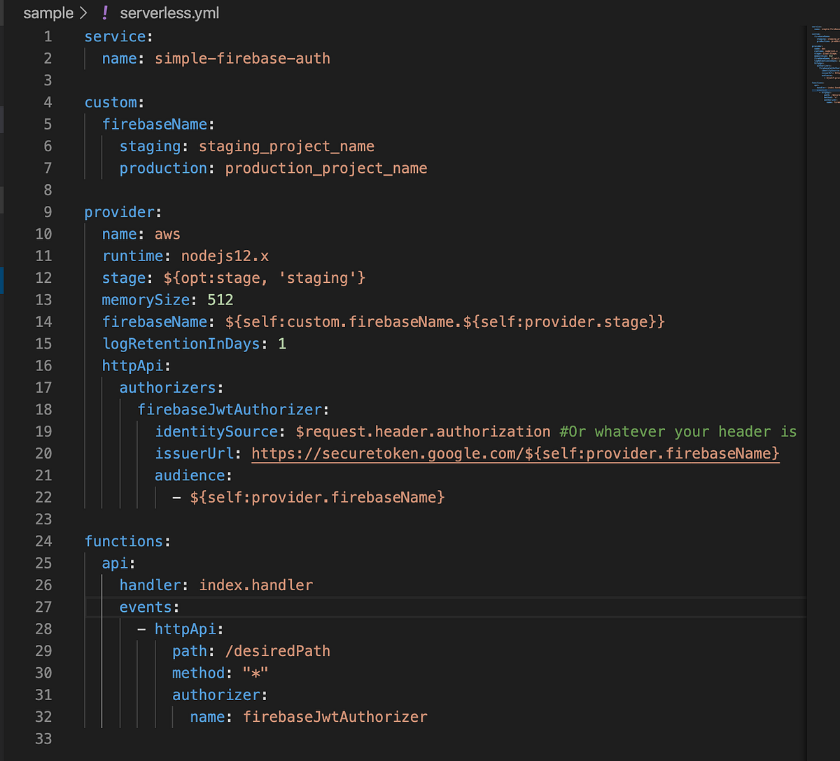 Simple Firebase Authorization For Aws Lambda And Api Gateway By Joseph King The Startup Medium