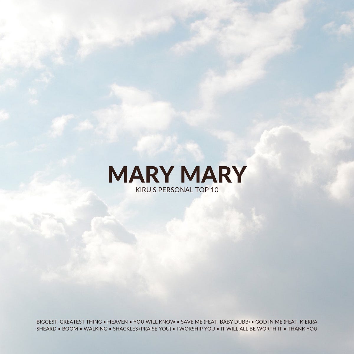 PERSONAL TOP 10: MARY MARY. Real life gospel gangsters who will not ...
