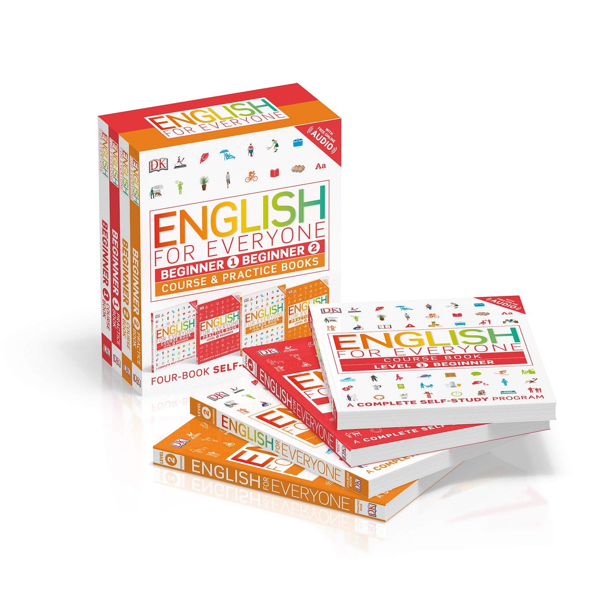 [READ]-English for Everyone: Beginner Box Set — Level 1 & 2: ESL for ...