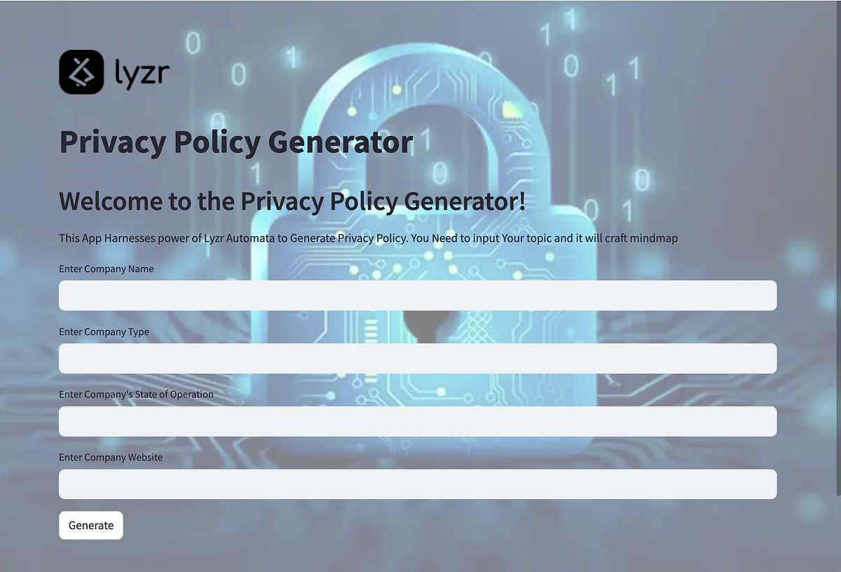 AI-Powered Privacy: Lyzr Automata’s Impact on Policy Formulation | by Harshit | GenAI Agents ...