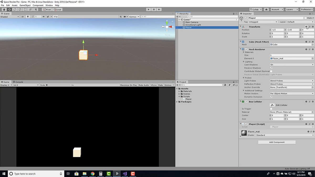 MOVING THE PLAYER AT THE SPEED OF SOUND AND FINDING INFORMATION ON THE OBJECT | by Abshire | Medium
