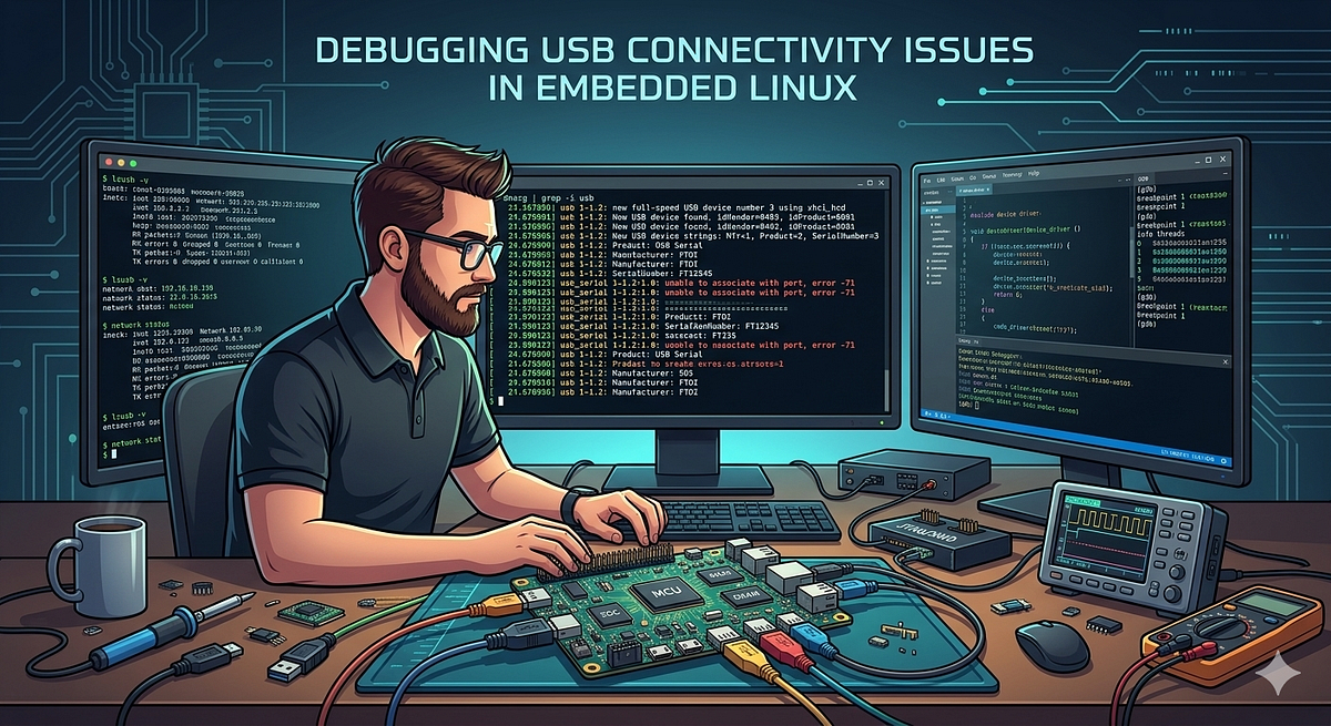 Debugging USB Issues in Embedded Linux and Android BSP Systems | by ...