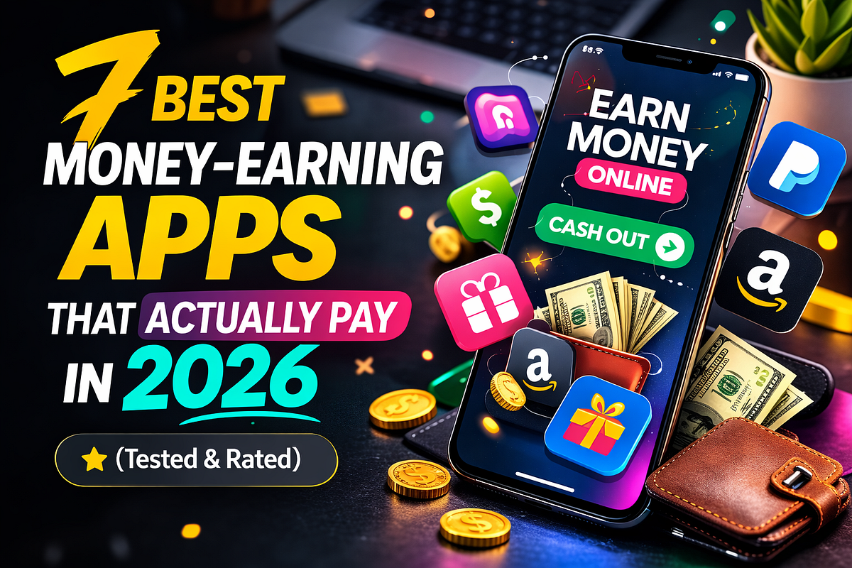 Best Money-Earning Apps in 2026: 7 Apps That Pay Real Cash | The Money ...
