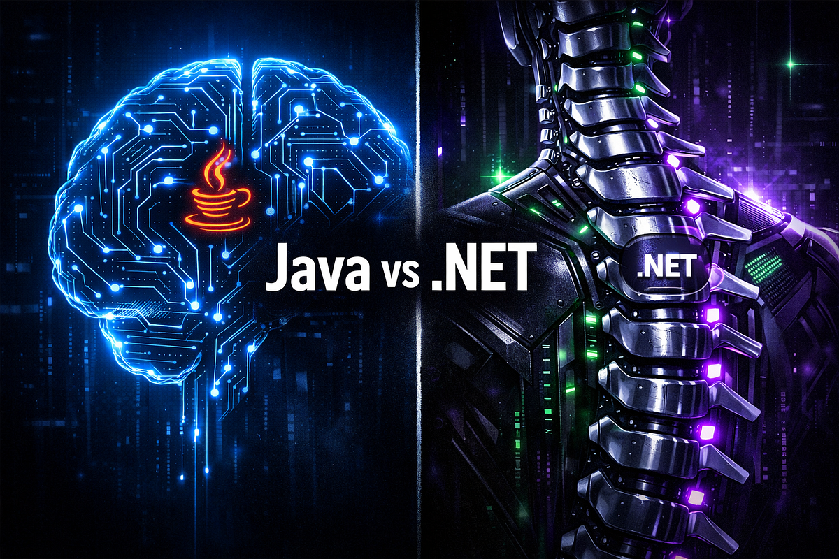 Dotnet vs Java in 2026: One for the Brain, One for the Backbone. | by Sandipmryadav | Jan, 2026 ...