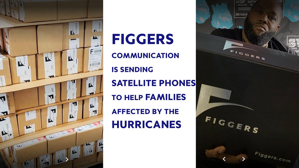 Figgers Communication is sending satellite phones to help families ...