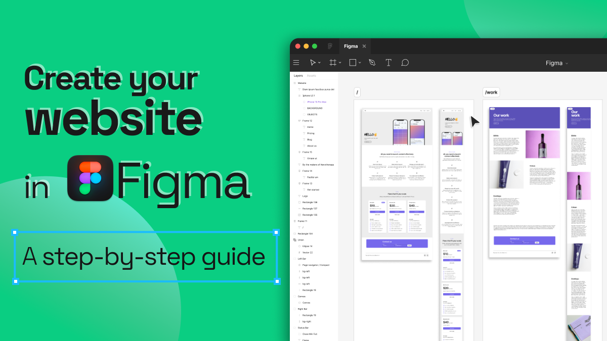 How to create your website with Figma: a step-by-step guide | by anything.to.design | Medium