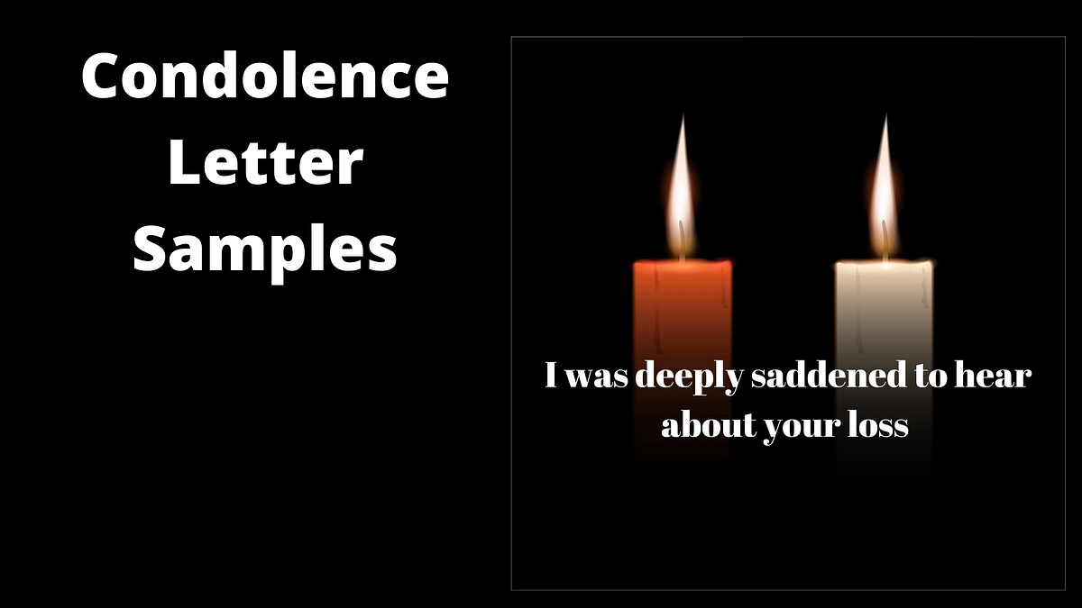 Formal Condolence Letter