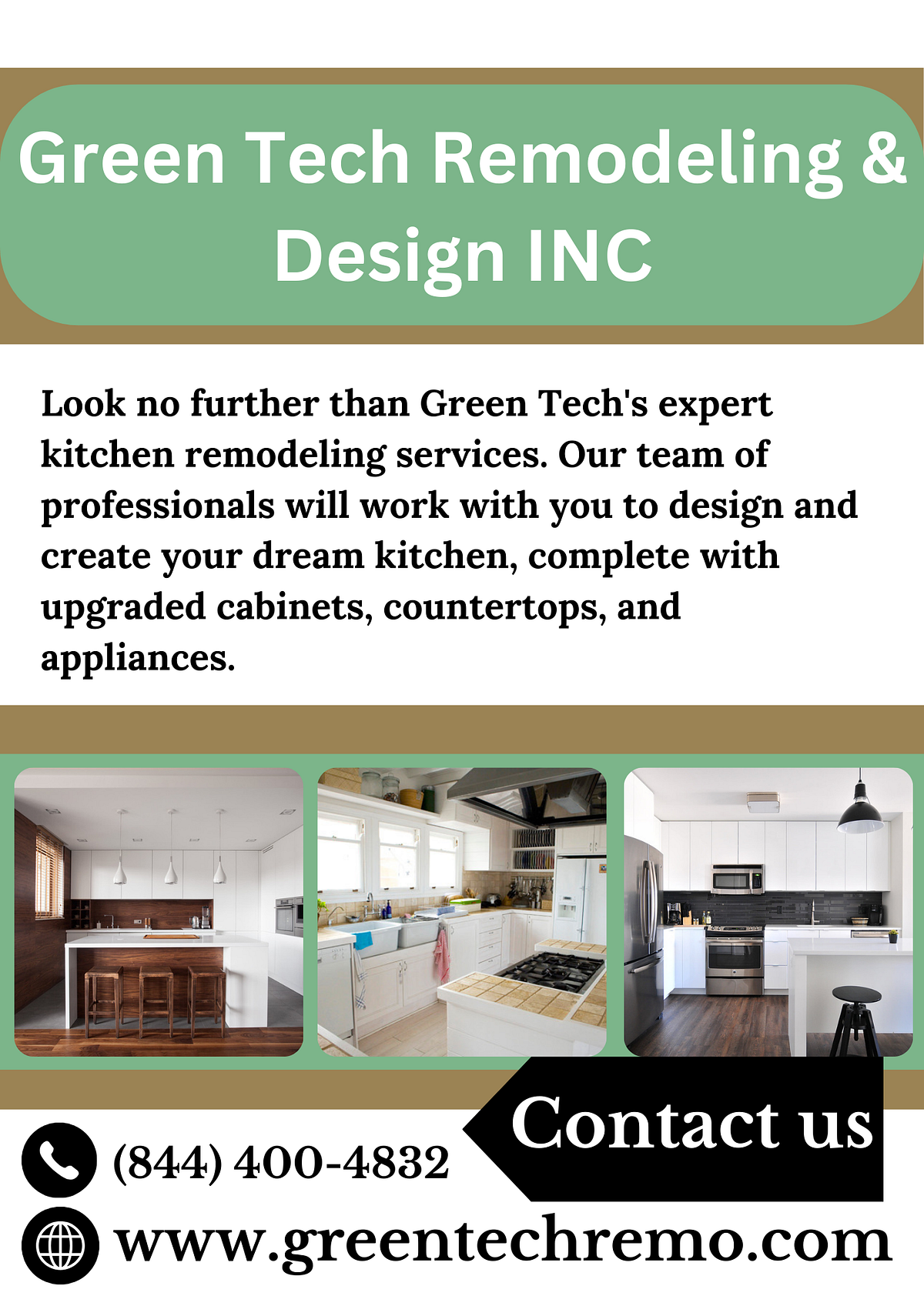 Green Tech’s Expert Remodeling Services Give Your Kitchen New Look ...