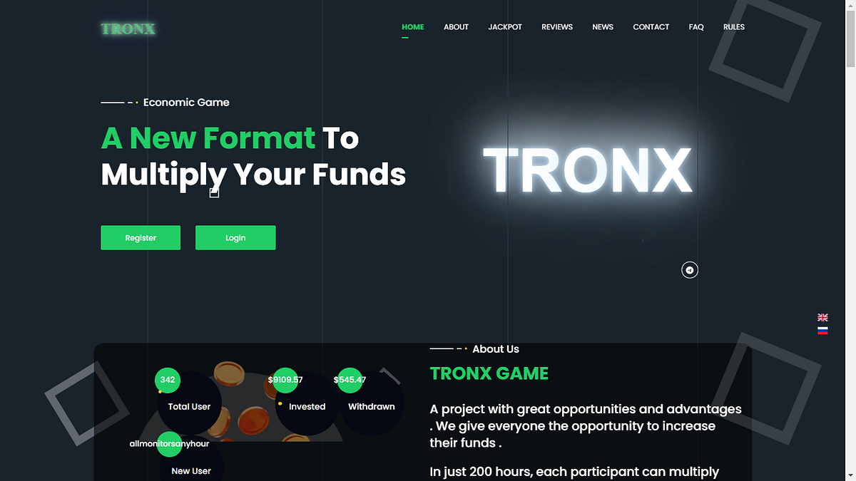 Tronx Reviews — Tronx.pw Paying or Scam - Ian Donato - Medium