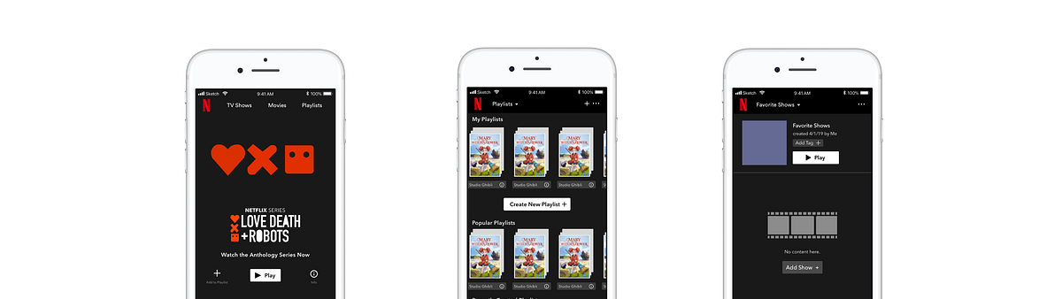 Integrating Playlists — Netflix UX Case Study | by Yanlam Ko | Medium