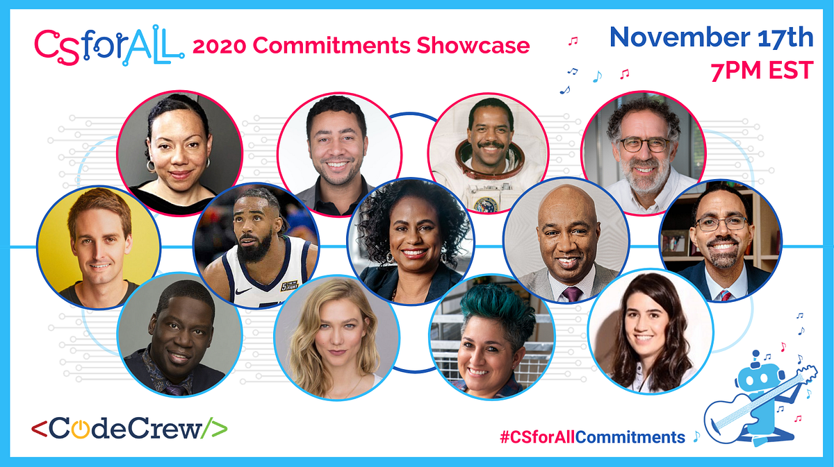 Speakers Announced for Racial Equity Segment at the 2020 CSforALL Commitments Showcase | by ...