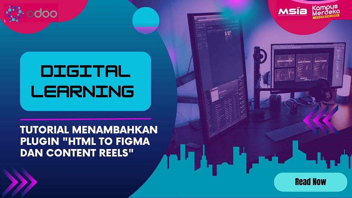 Digital Learning | Tutorial Menambahkan Plugin “HTML to Figma dan Content Reels” | by Alfi ...