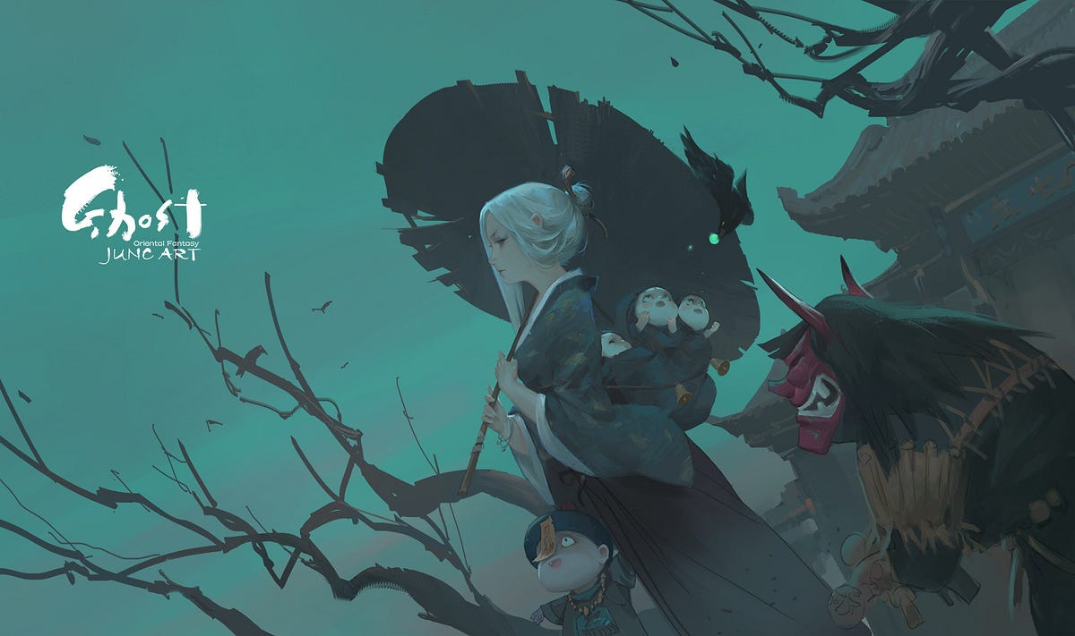 Ghost game art [ILLUSTRATION]. Amazing game art by Chinese illustrator ...