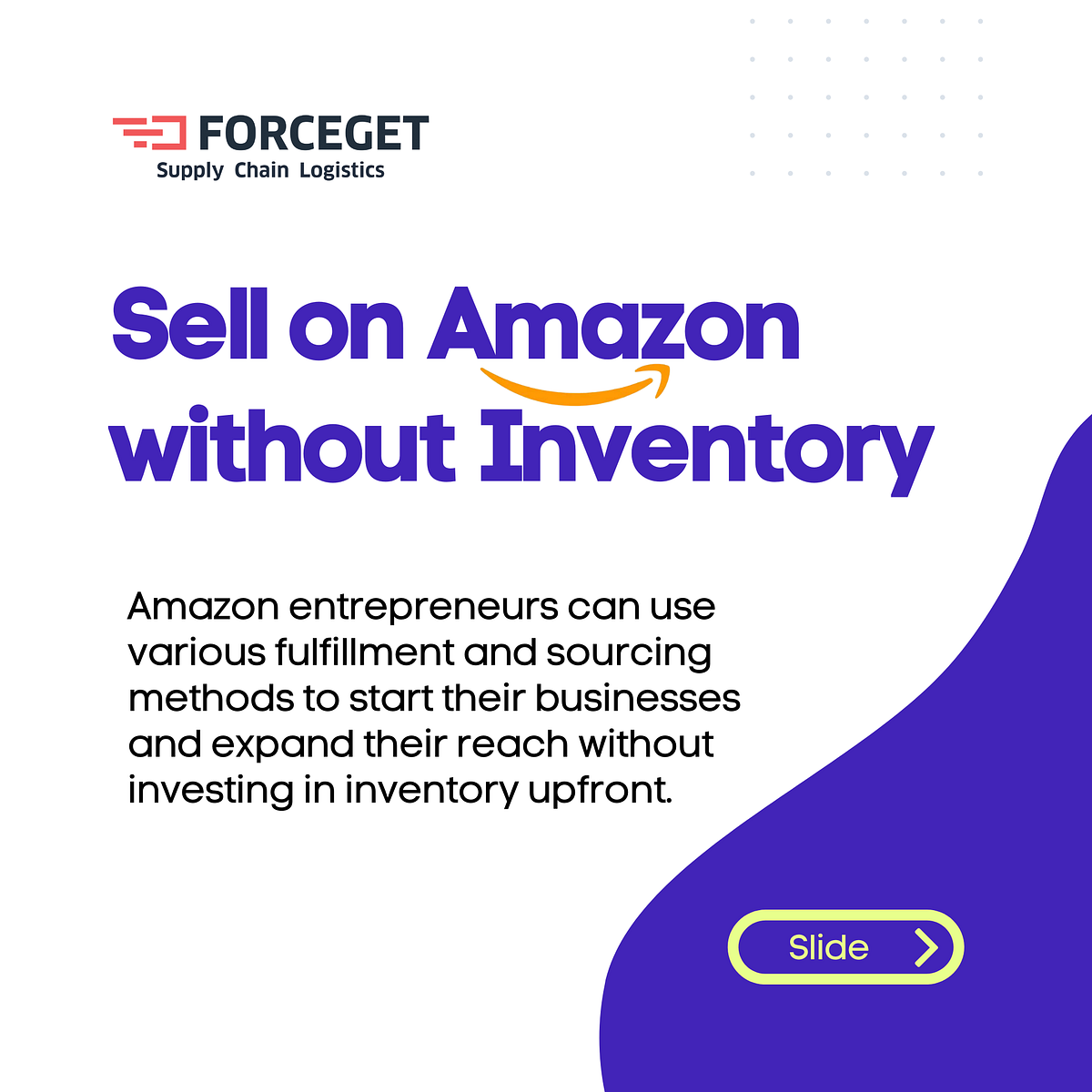 How to Sell on Amazon without Inventory? | by Forceget Digital Freight ...