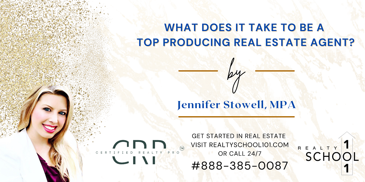 What does it take to be a top producing real estate agent? | by ...