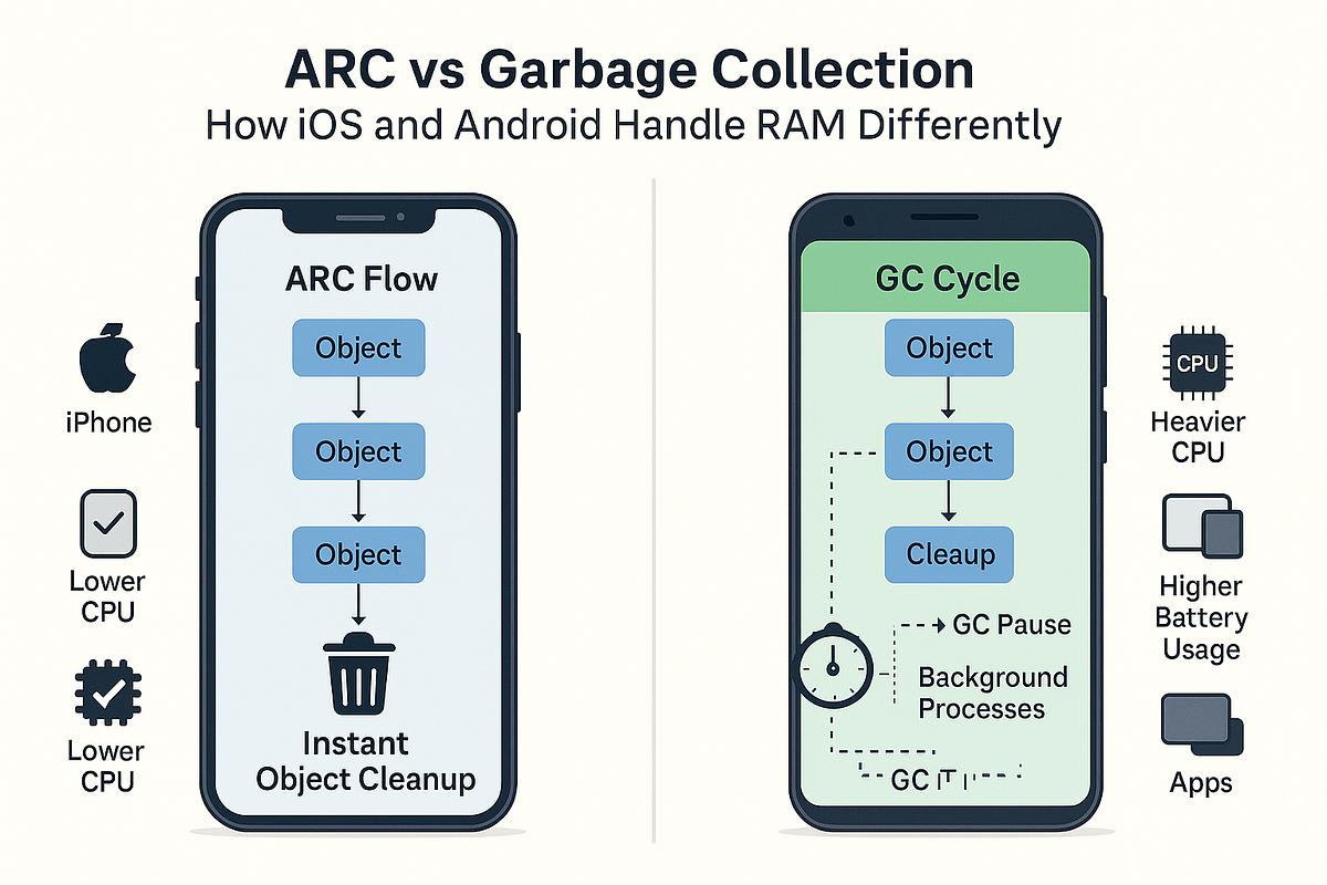 ARC vs Garbage Collection: The Real Reason Android Needs More RAM Than ...