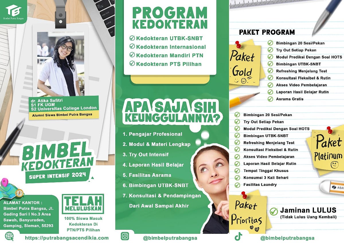 0813–9111–5558 (WA) Tempat Kursus Bimbel Untuk Tes Masuk Fakultas ...