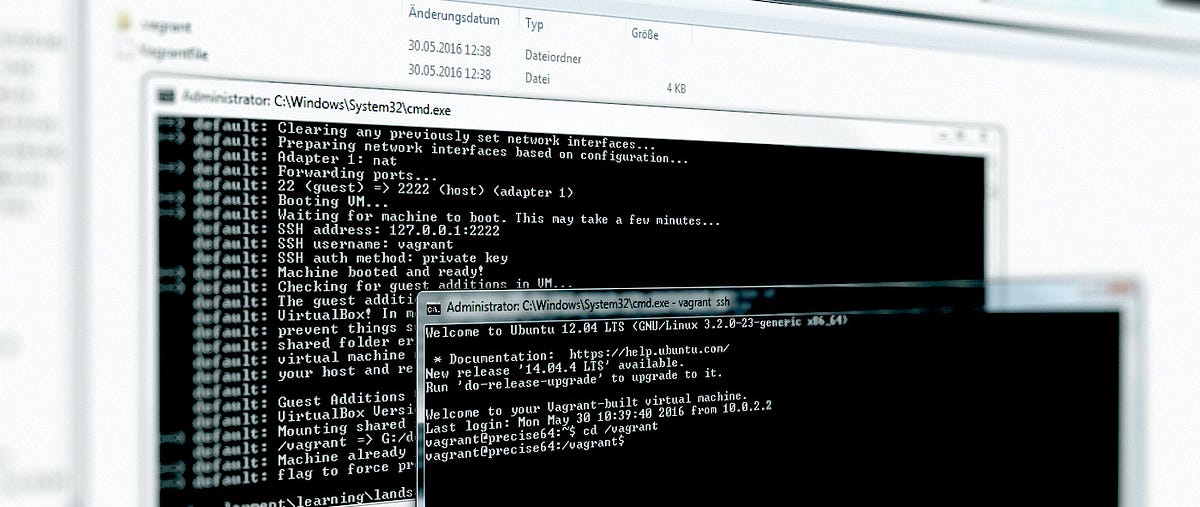 Vagrant on Windows with Win32-OpenSSH | by Oliver Nürnberger | Medium