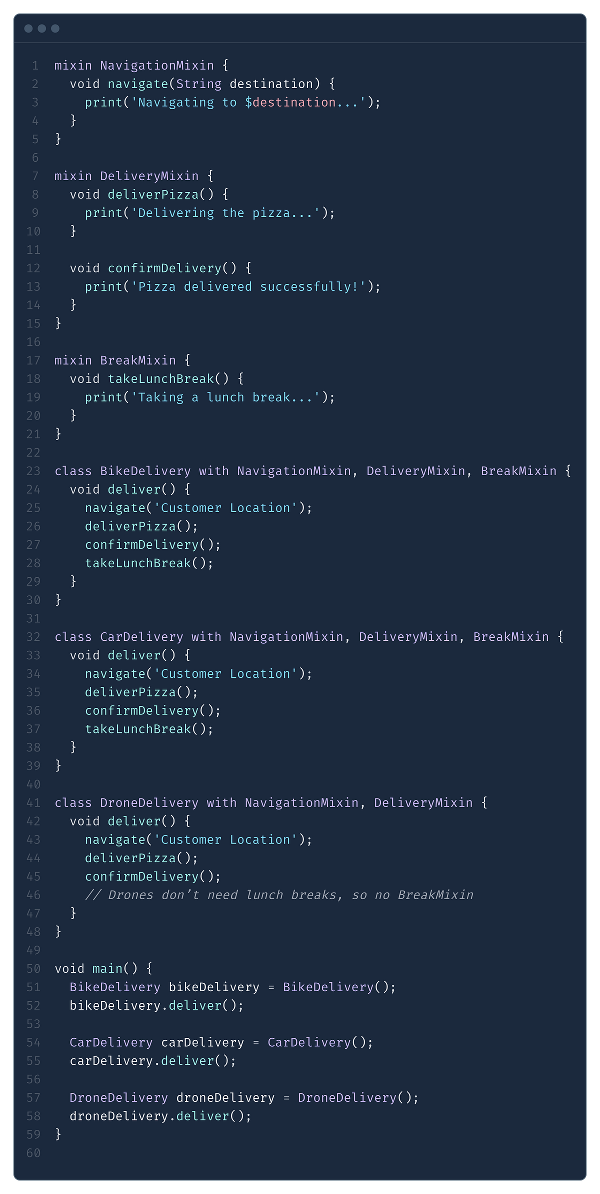 Mixins in Flutter: A Fun and Simple Guide | by Deepak Sharma | Medium