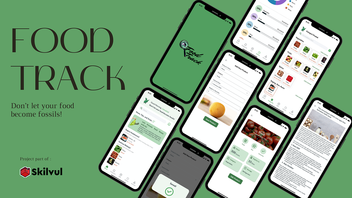 UI/UX Case Study : Membuat Desain Aplikasi FoodTrack | by Fatia Naura ...