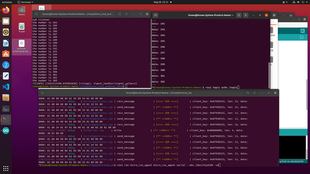 Micro ROS with Arduino (ROS2+Arduino) | by Jufeng Wu | Medium