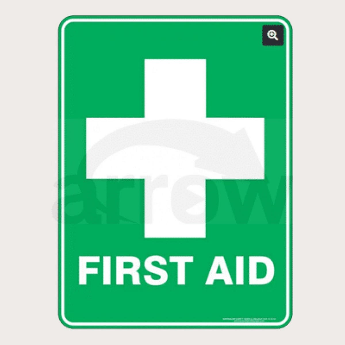 Clear and Compliant: High-Visibility First Aid Signs for Safety ...
