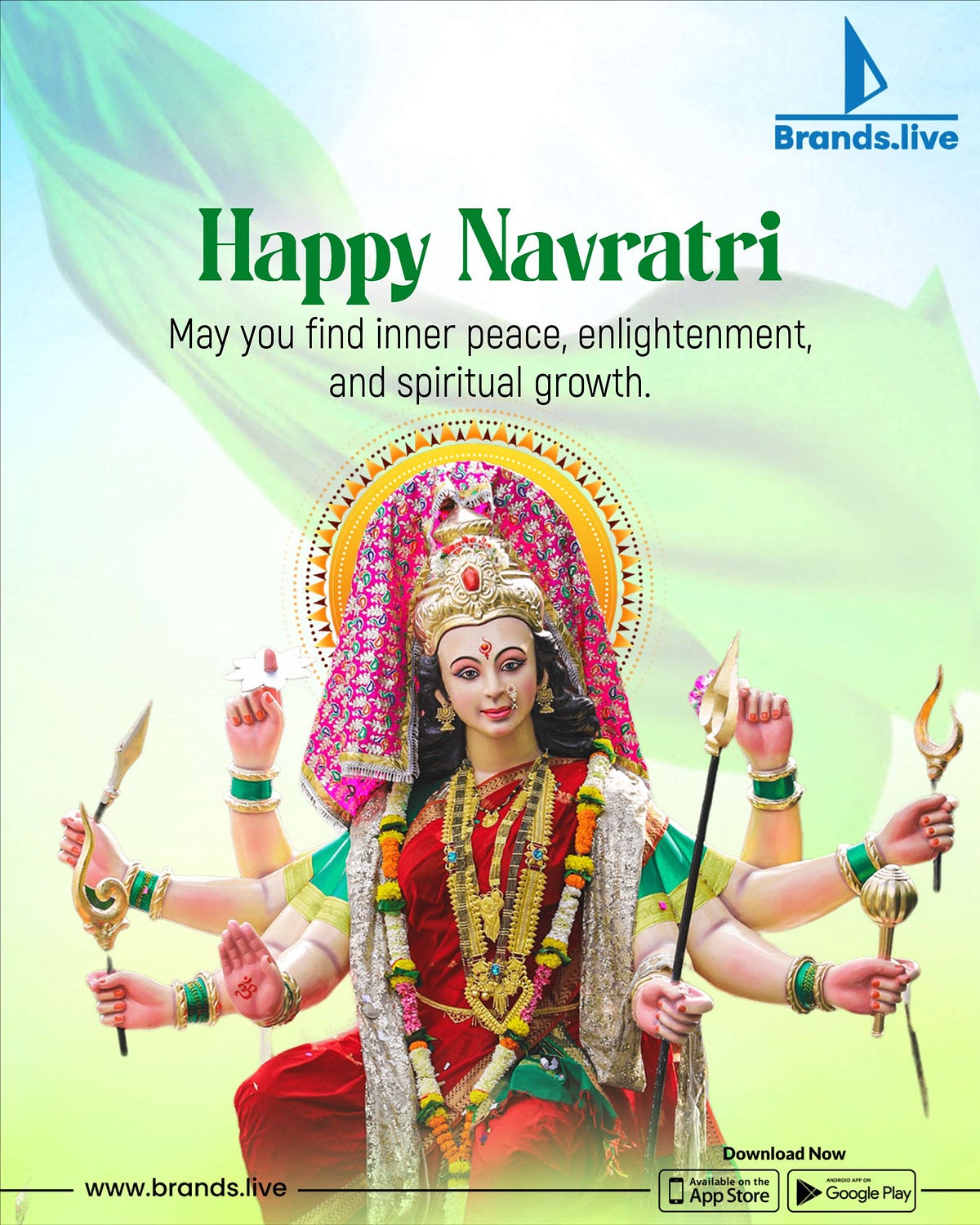 Navaratri with Vibrant Flyers and Posters from Brands.live - Brands ...