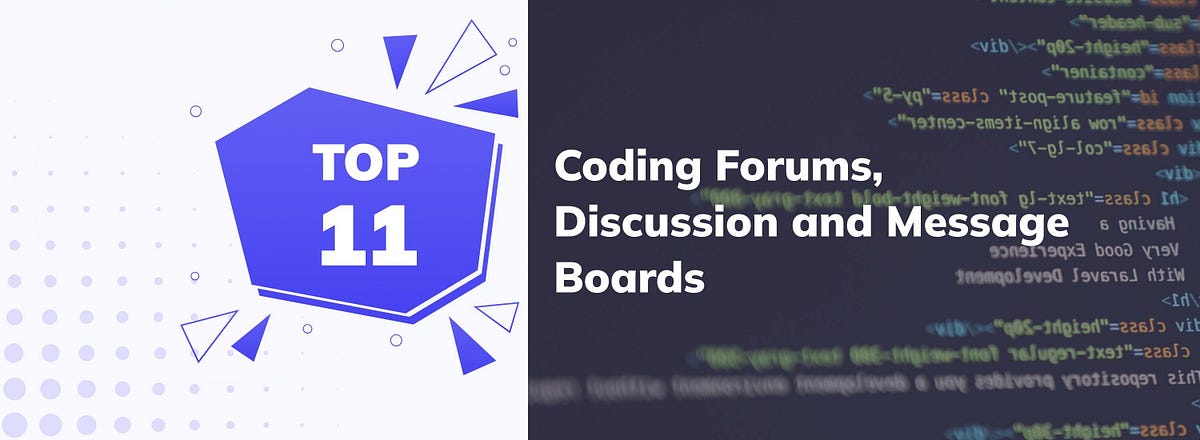 Top 11 Coding Forums, Discussion, and Message Boards - IThire - Medium