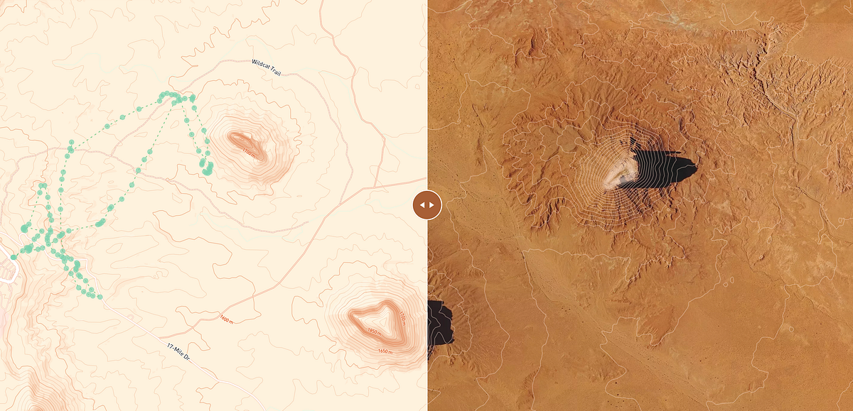 Monument Valley with Mapbox. Creating an interactive map for… | by Tri ...