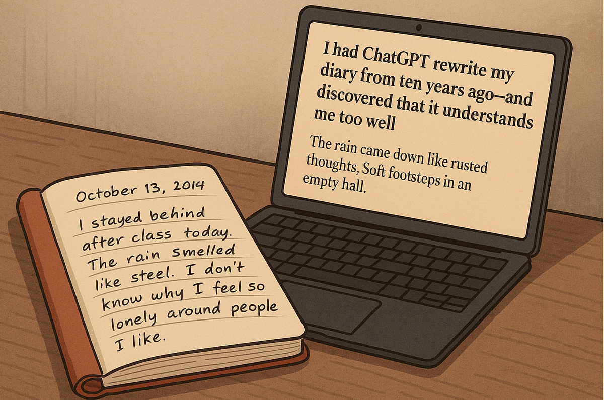 I Had ChatGPT Rewrite My Diary from Ten Years Ago — And It Understood ...