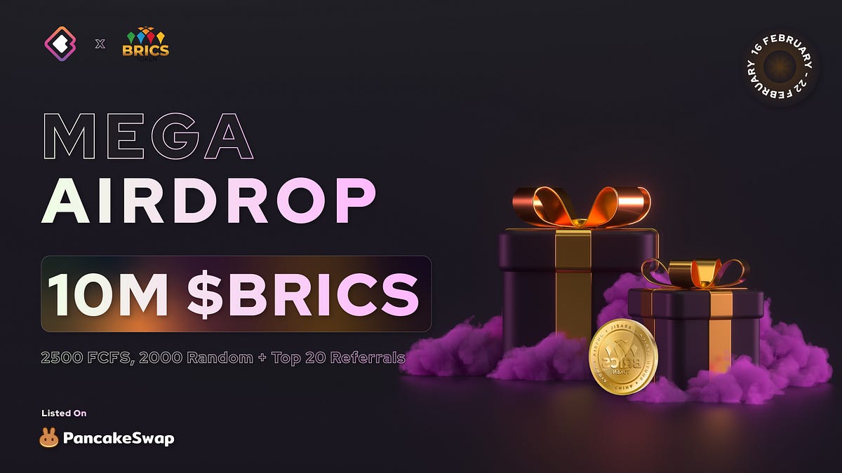 Brics Token X Coinstages Airdrop - Coinstages - Medium