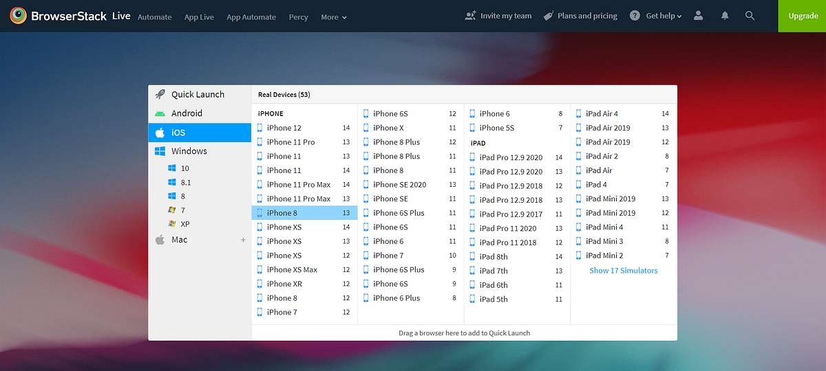 Browsing the BrowserStack. With upcoming new projects, I have… | by Jan ...
