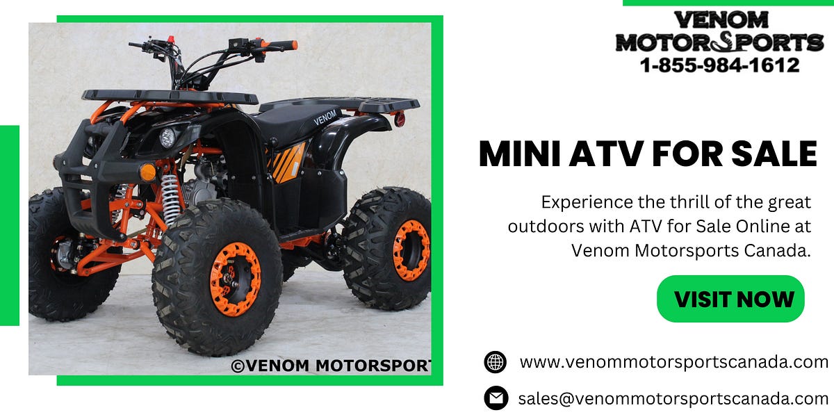 Get Moving with Our ATV For Sale Online | Venom Motorsports - Venom ...