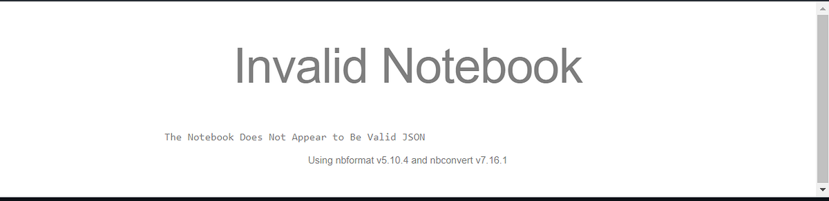 Overcoming the “INVALID NOTEBOOK” Persistent Error Message in Your ...