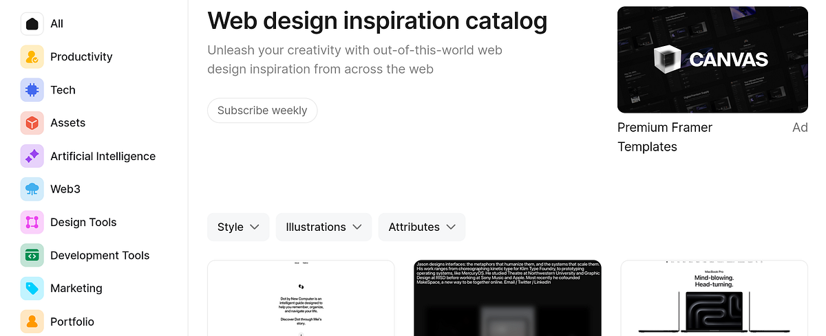 9 Must-Visit Websites for Endless Creative Inspiration | by Satyam ...