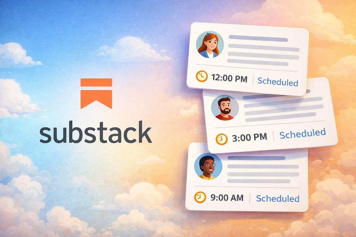 I built a Substack Notes scheduler in one Claude Code session | by ...