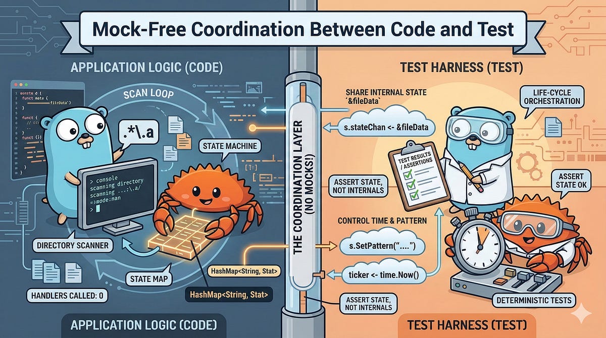 Mock-Free Coordination Between Code and Test | by Jay Berkenbilt ...