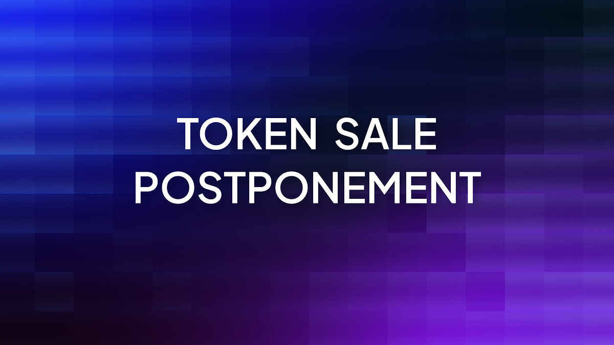 Postponement of the Spin Token Sale | by Spin | Spin | Medium