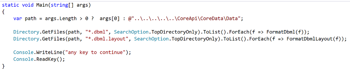 Linq to SQL DBML TFS Merge Strategies | by Jeff G Marino | BaSys Tech ...