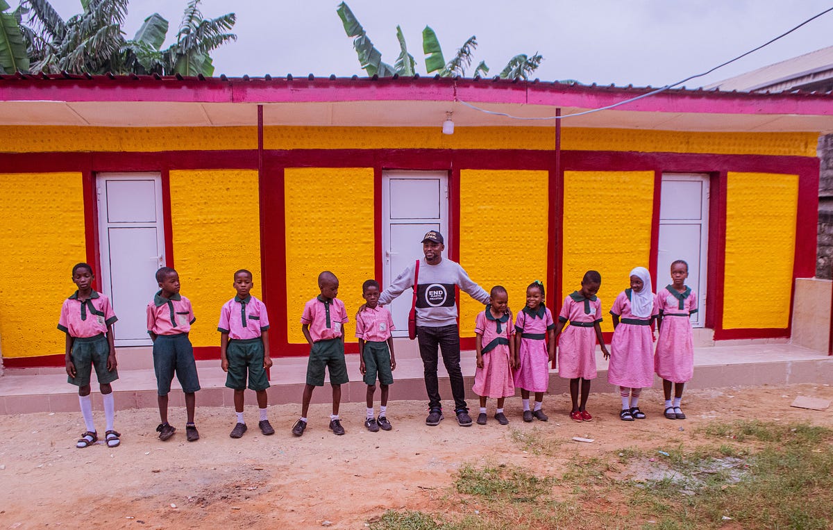 ICCDI, DHL Unveil Lagos School Toilet Built With Plastic Bottles | by ...
