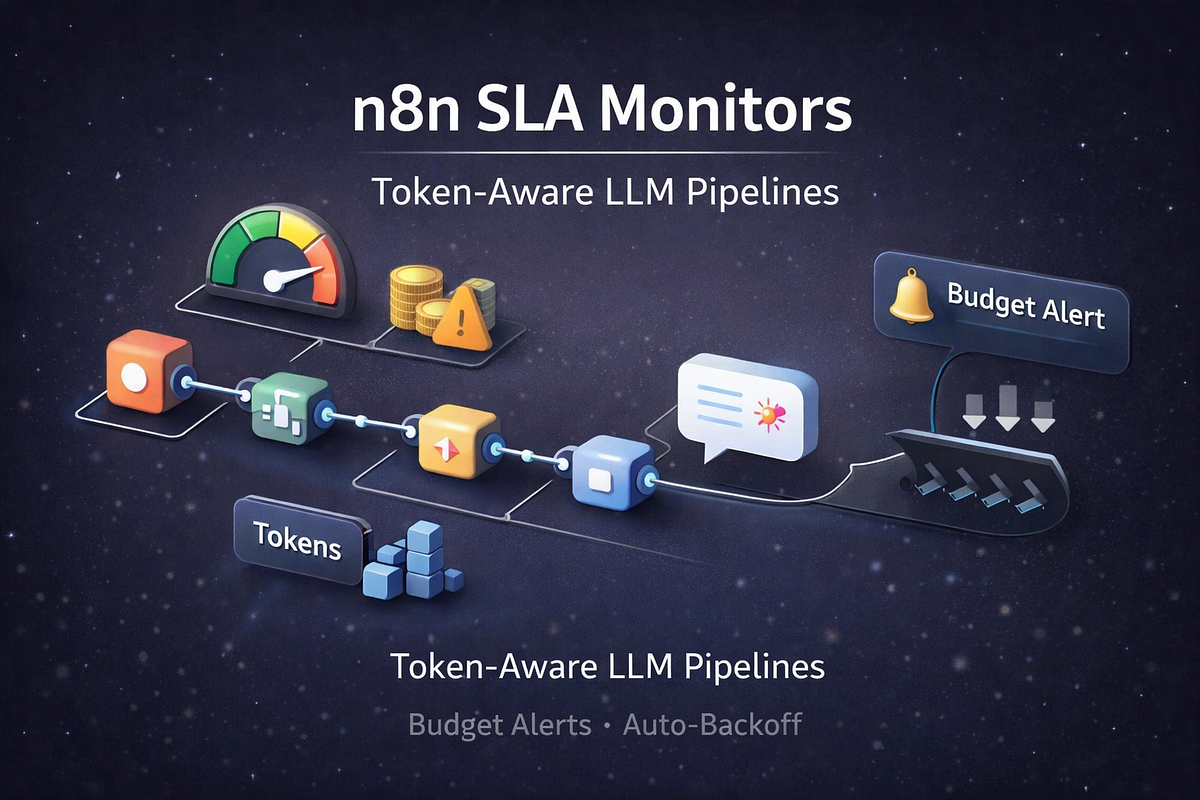 n8n SLA Monitors: Token-Aware LLM Pipelines with Budget Alerts and Auto ...