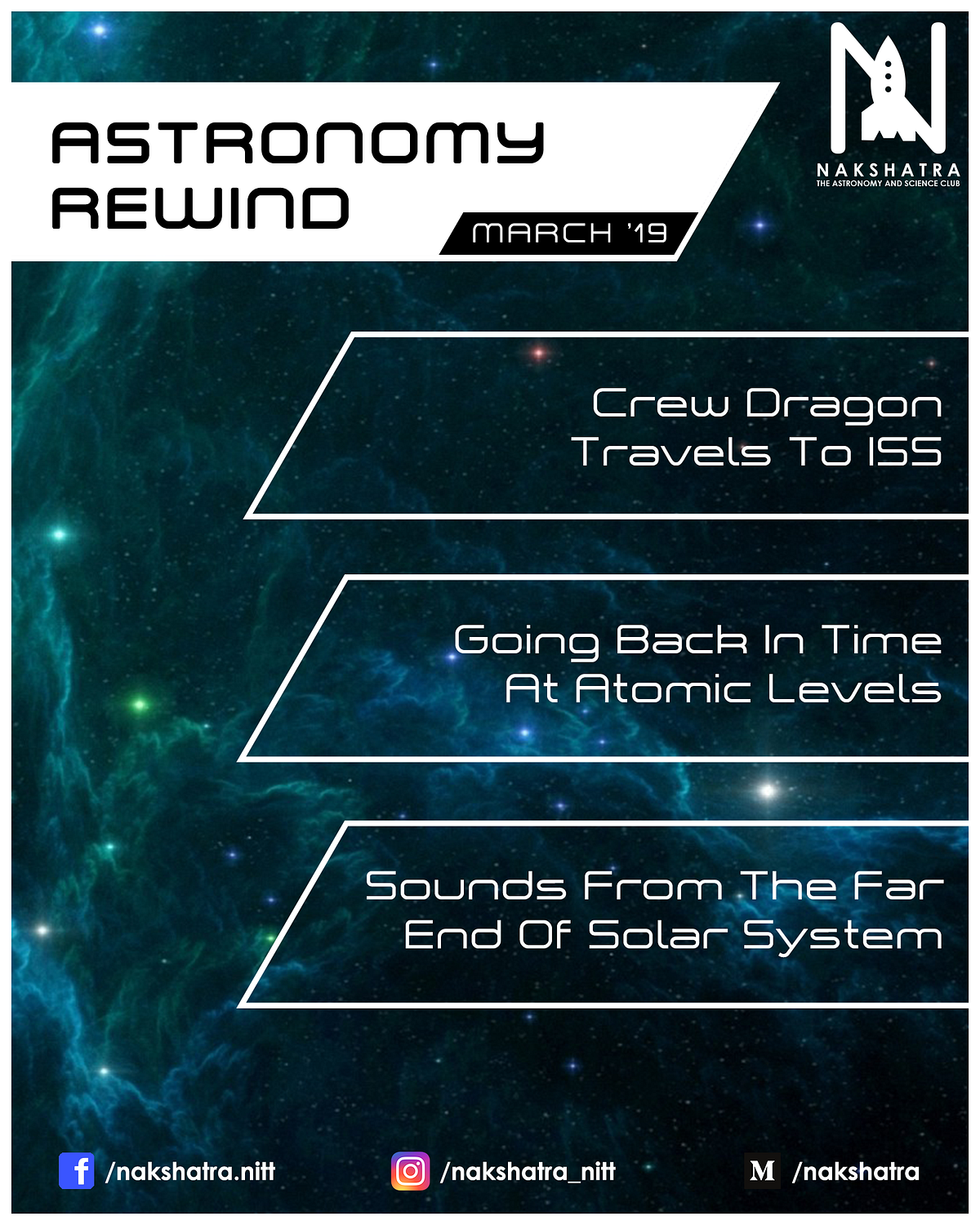 Astronomy Rewind: March 2019. SpaceX and Nasa Collaboration… | by ...
