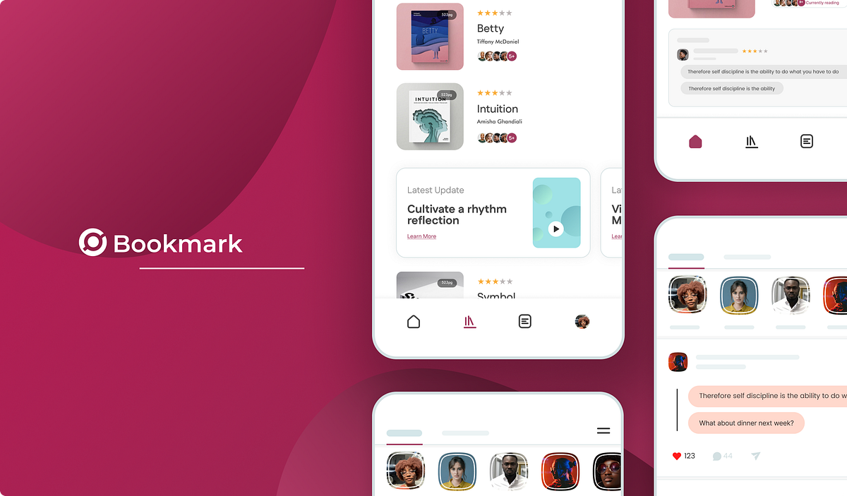 Bookmark: A book-sharing social network. | by Andy Echoda | Medium