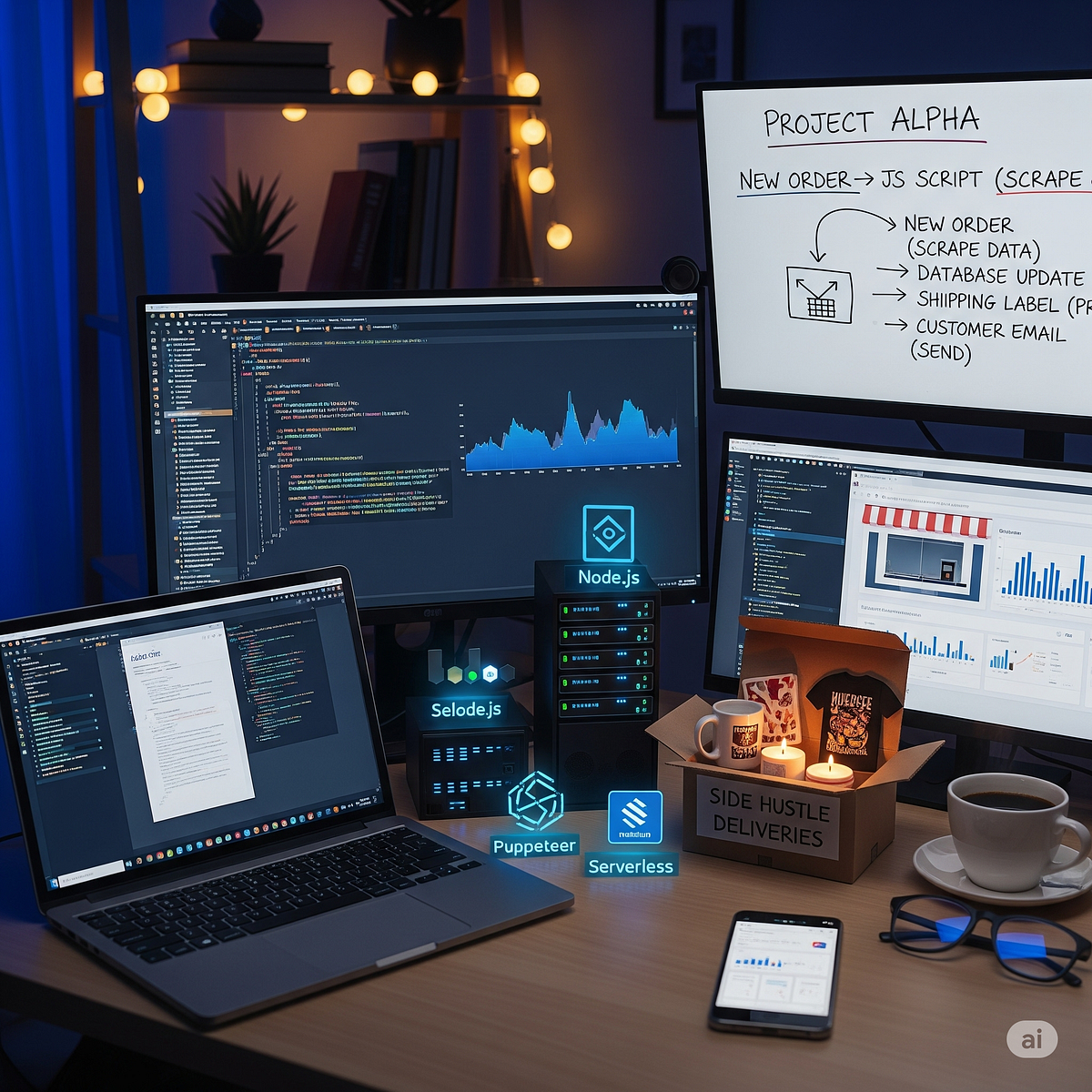 The JavaScript Automation Stack That Runs My Side Hustle While I Sleep ...