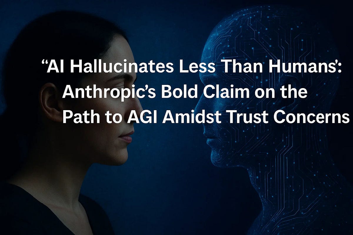 AI’s Truth Problem: Anthropic Argues Its Bots Hallucinate Less Than ...