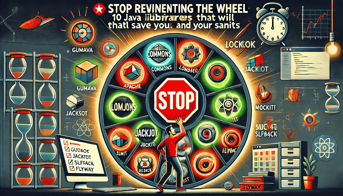 ⚡ Stop Reinventing the Wheel: 10 Java Libraries That Will Save You ...