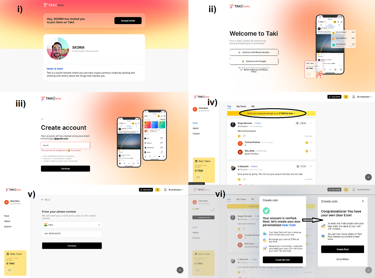 Taki App: Engage-to-Earn Social Media Platform | by SKORM | Medium