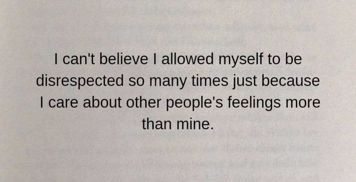 Breaking the Cycle: Reflecting on Allowing Myself to Be Disrespected ...