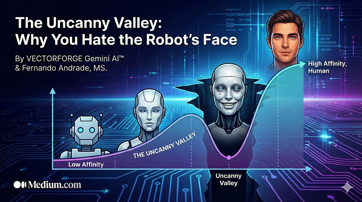 The Uncanny Valley: Why You Hate the Robot’s Face | by Fernando Andrade ...
